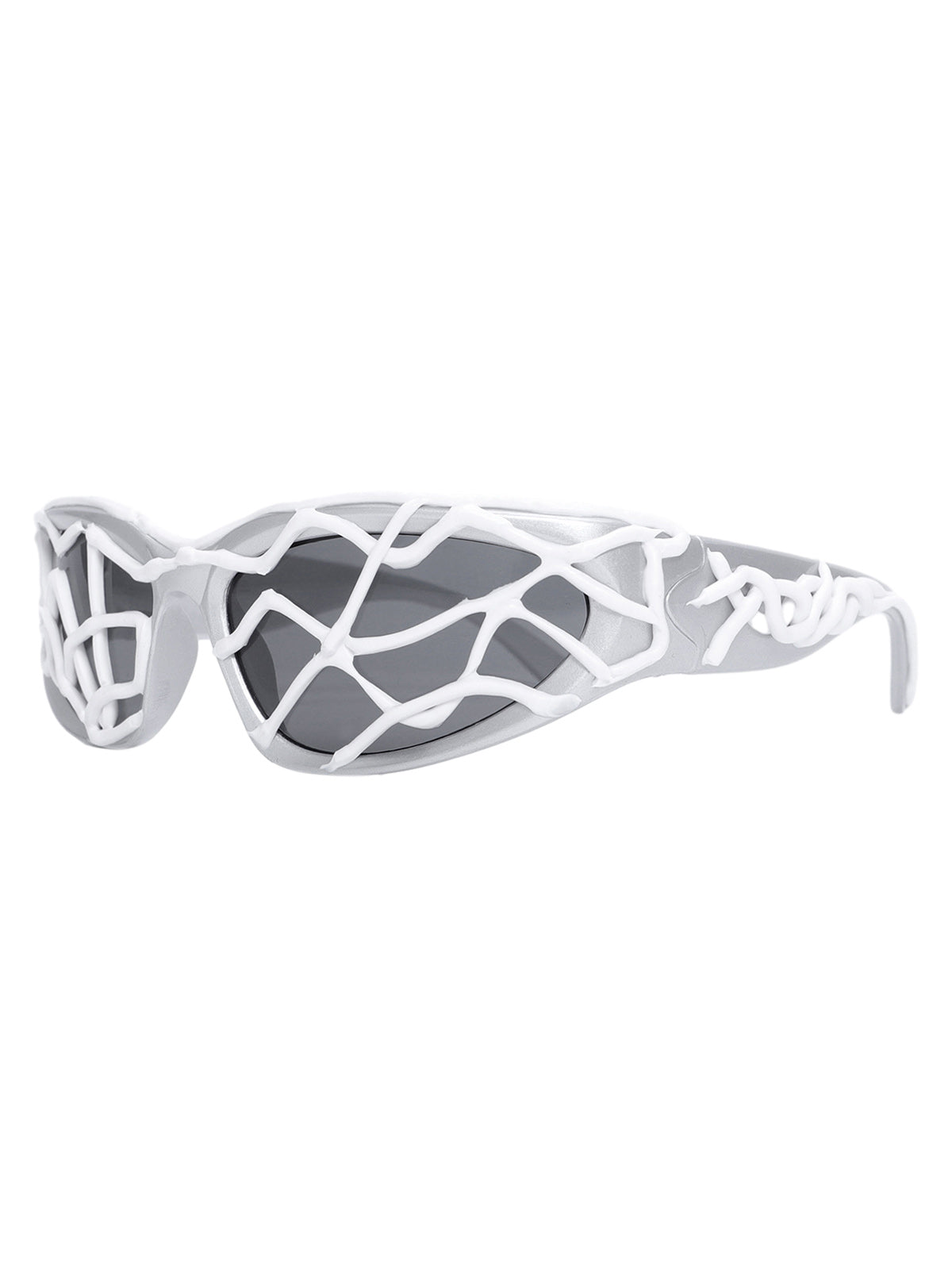 Futuristic Wavy Frame Sunglasses | Thesupermade® – thesupermade®