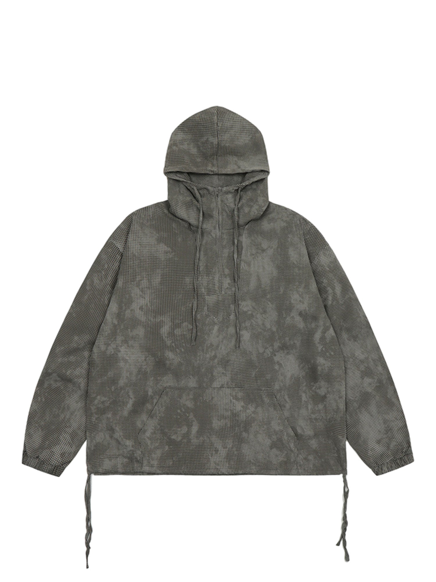 Vintage High Street Jacquard Texture Hoodie | Thesupermade®