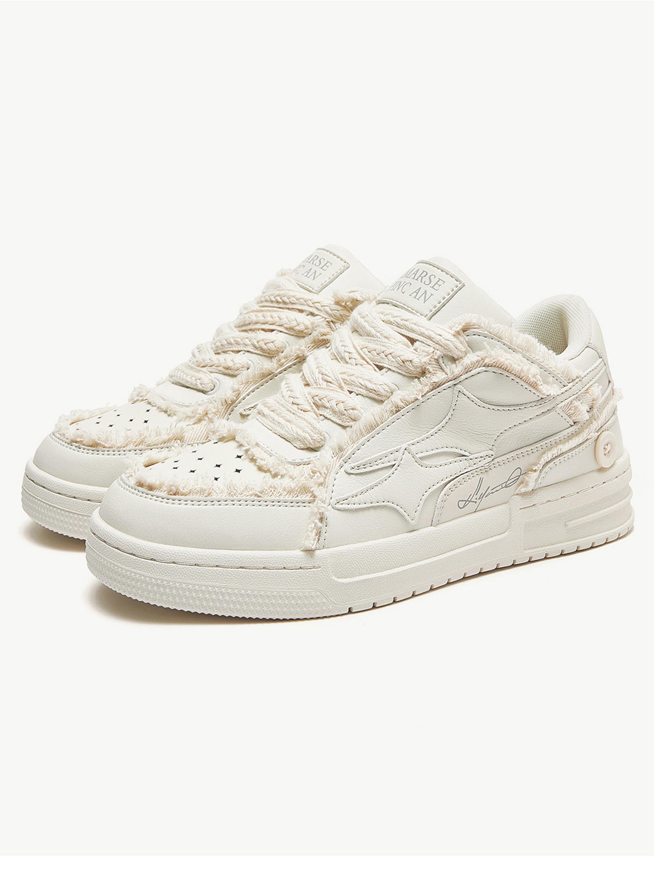 Thesupermade Casual White Board Shoes - 1466